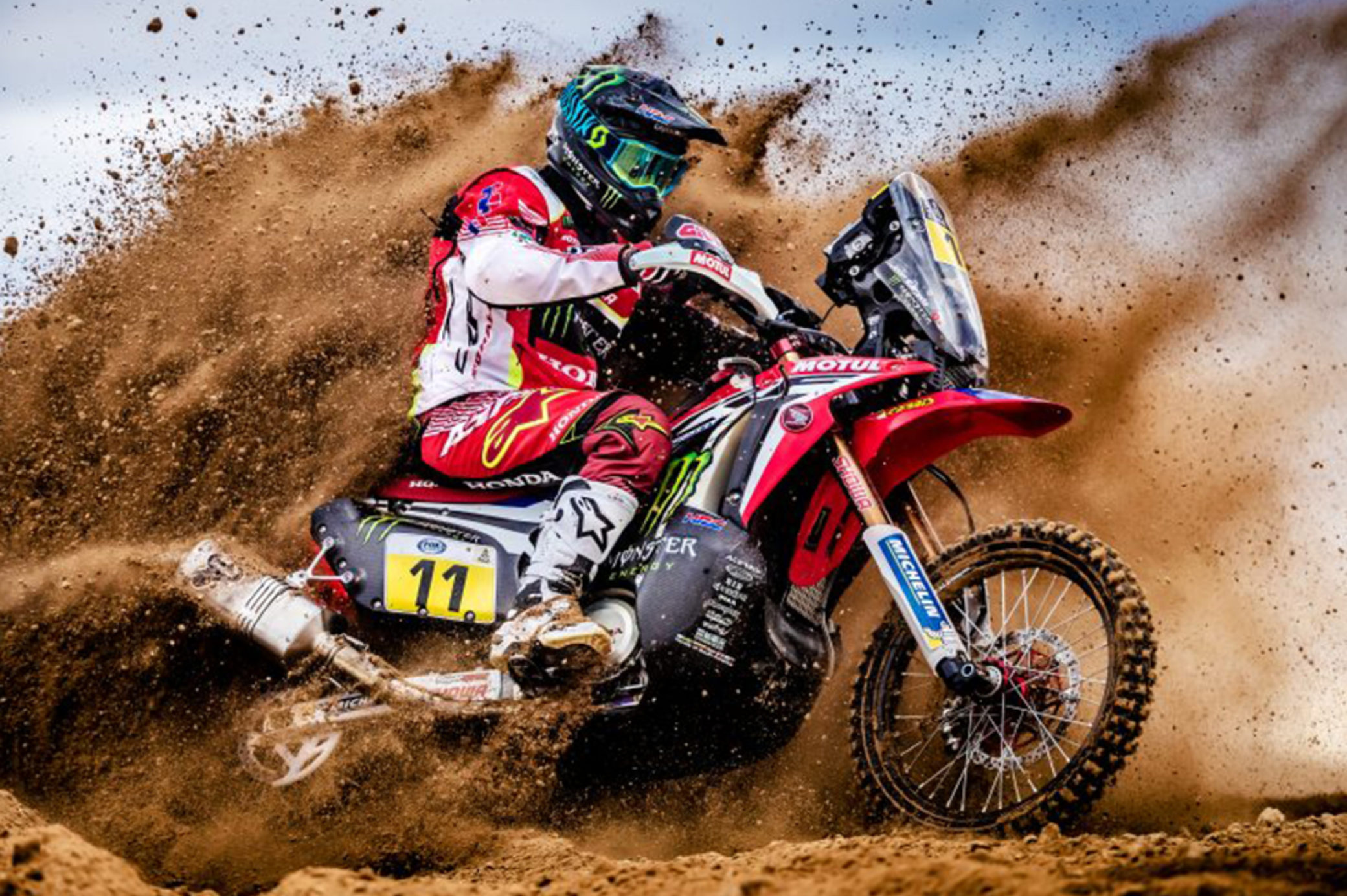 Video: Monster Energy Honda Rally Team