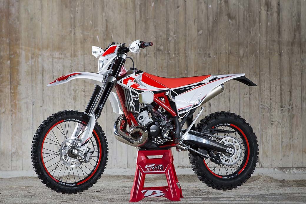 Beta unveil 2019 model line-up - introduce an all-new 200 two-stroke