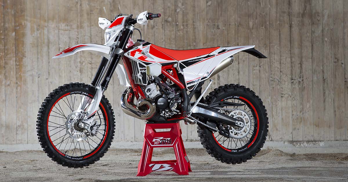Beta unveil 2019 model line-up - introduce an all-new 200 two-stroke