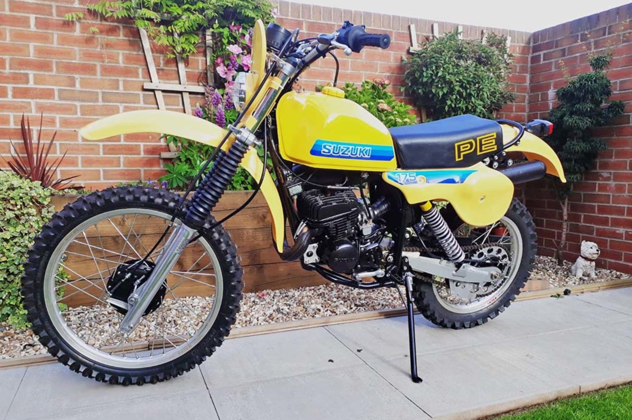 Take a look at Dave Kerison’s Suzuki PE 175