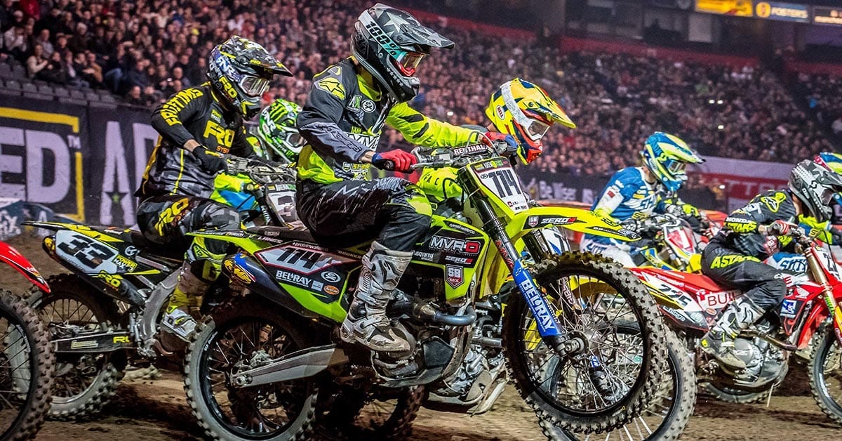 Arenacross team talk