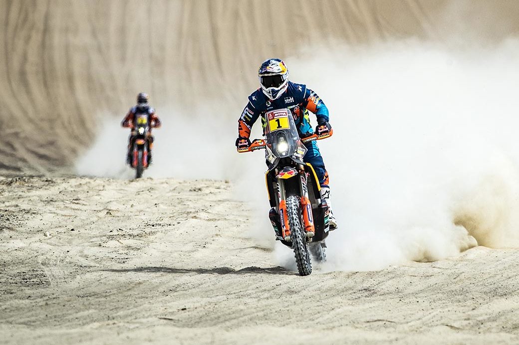 Stage two Dakar win for KTM's Matthias Walkner