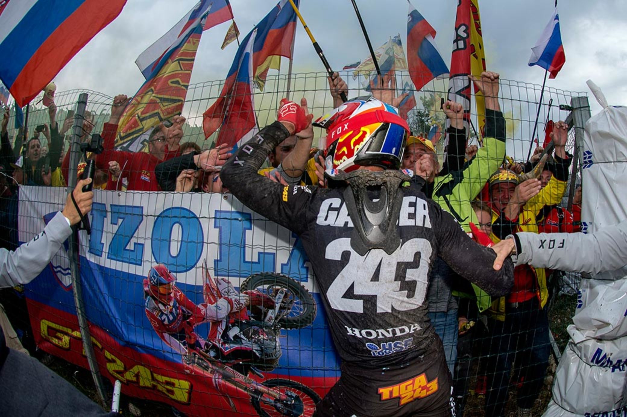 Tim Gajser victorious in epic battle at the MXGP of Trentino