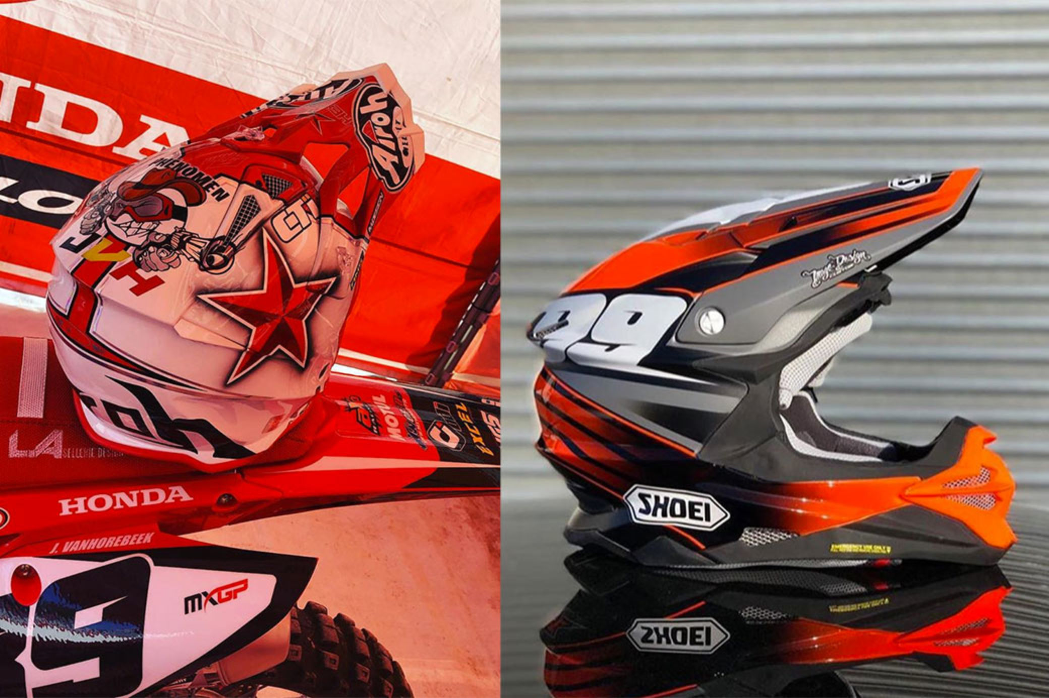 Max Anstie & Jeremy van Horebeek have MXGP helmets stolen at Mantova