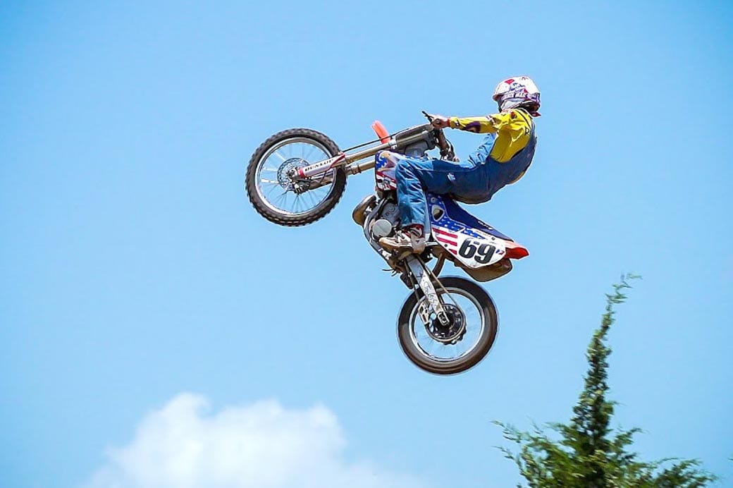 Ronnie Mac shreds Weston Beach on the Screamin' Eagle