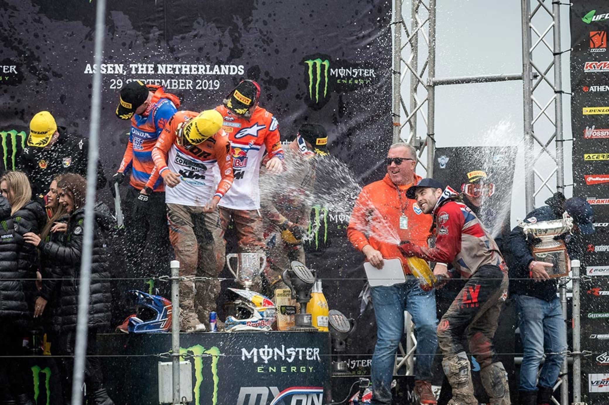 MXoN 2019: Team GB Assen in pictures – podium celebrations for the ...