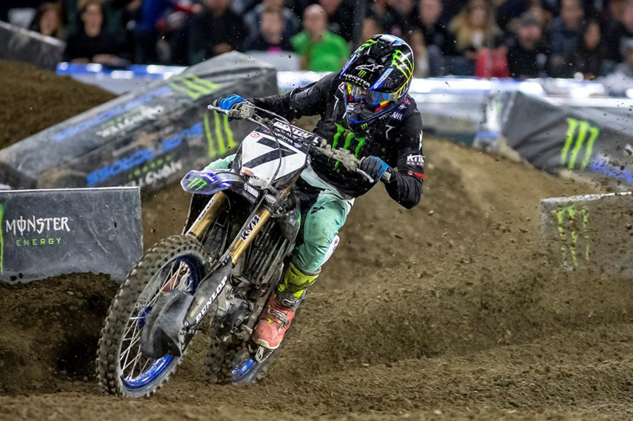 Justin Barcia and Aaron Plessinger ready to battle at the Monster Cup