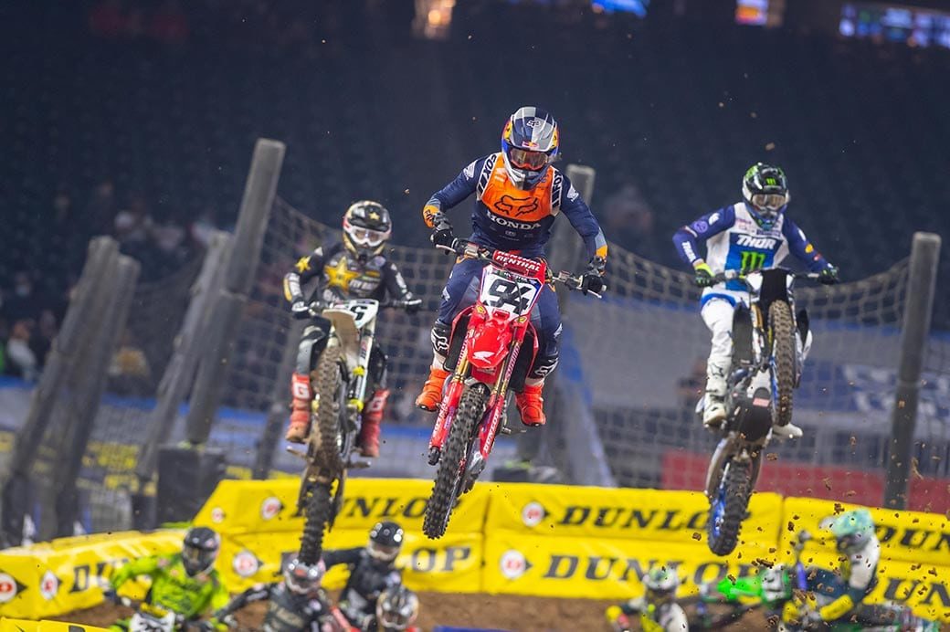 Ken Roczen takes 450SX points lead at Houston 3 Supercross