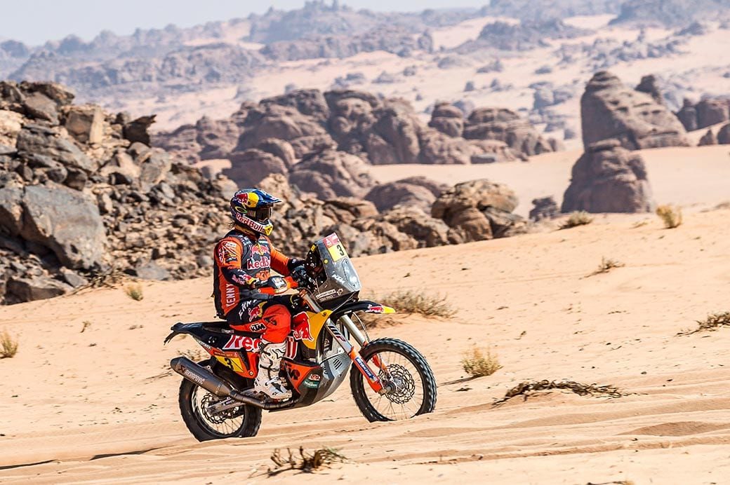 KTM's Toby Price takes incredible Stage Eight runner-up finish after ...