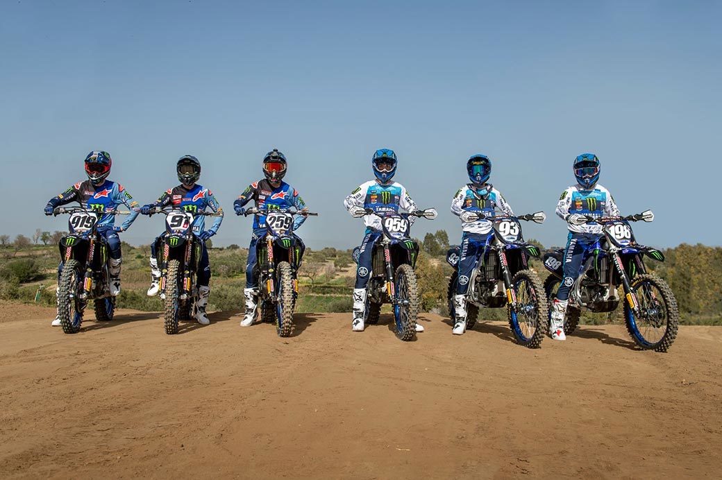 The Monster Energy Yamaha Factory MXGP and MX2 teams flaunt 2021 livery ...