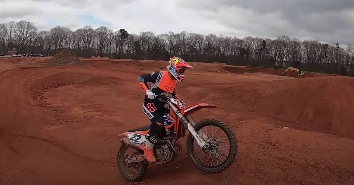 VIDEO: Chad Reed's new track Moto40 MX Park - family-friendly moto