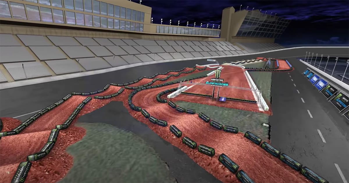 VIDEO: Atlanta Supercross Track Map 2021