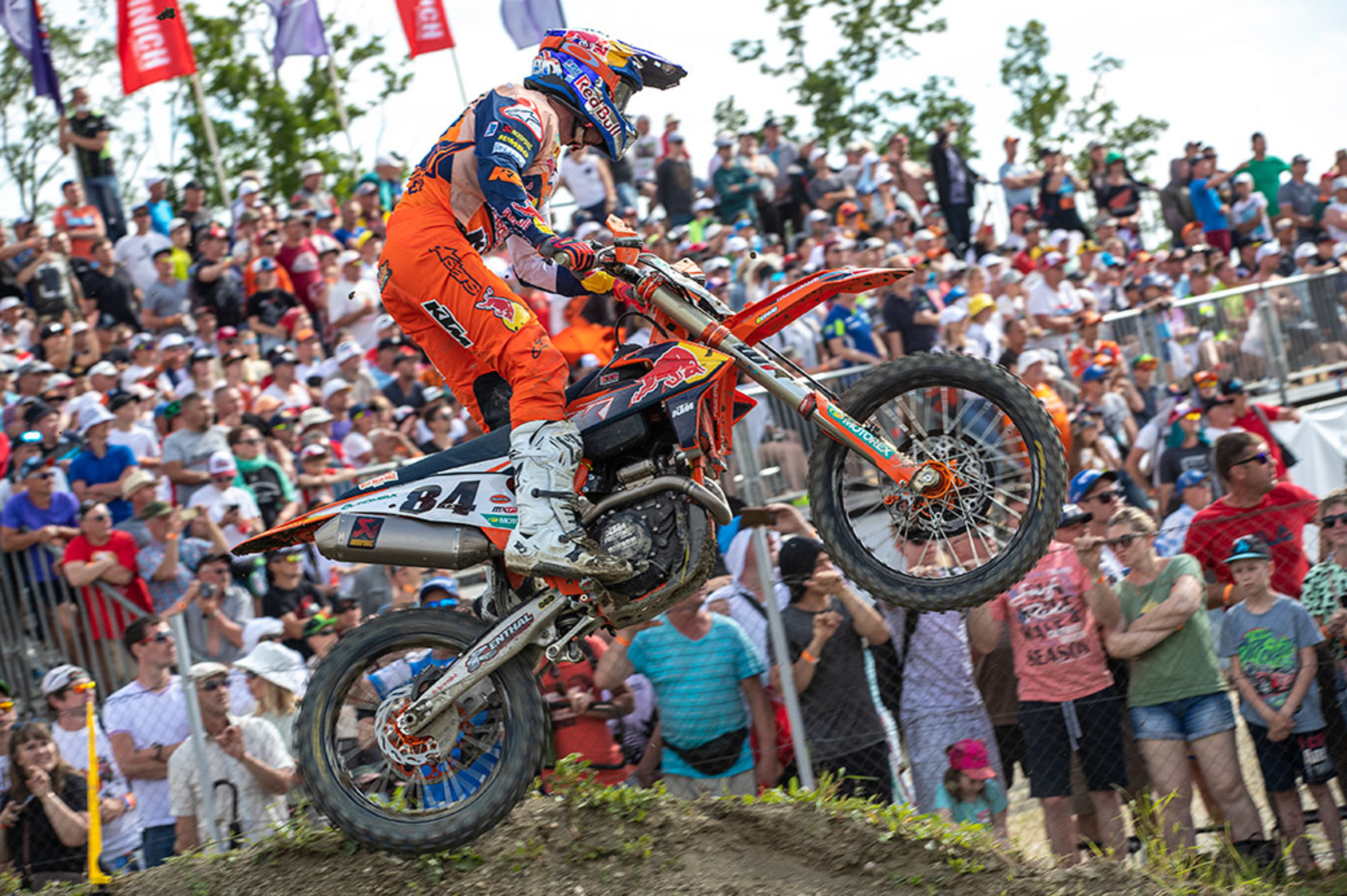 Jeffrey Herlings happy on his return to the MXGP podium in Russia