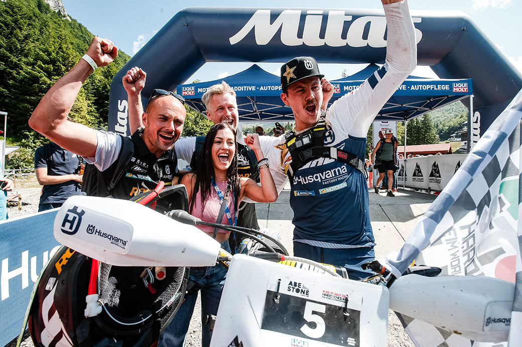 Billy Bolt delivers winning ride at Abestone Hard Enduro