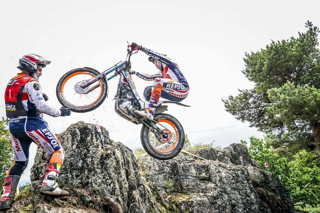 Toni Bou's Spanish TrialGP double leaves him just one point shy of a ...