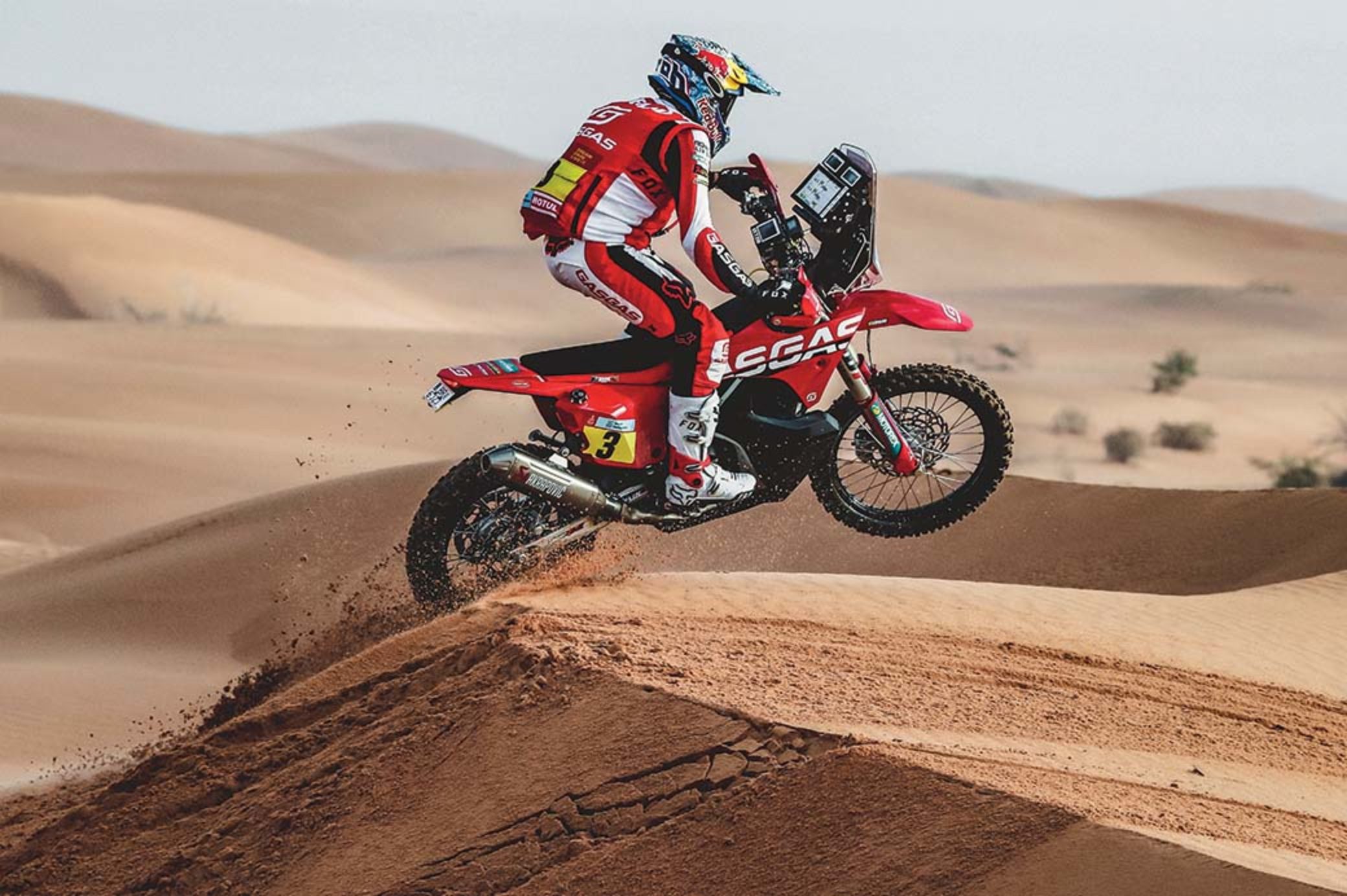 GASGAS Factory Racing's Sam Sunderland extends 2022 Dakar lead