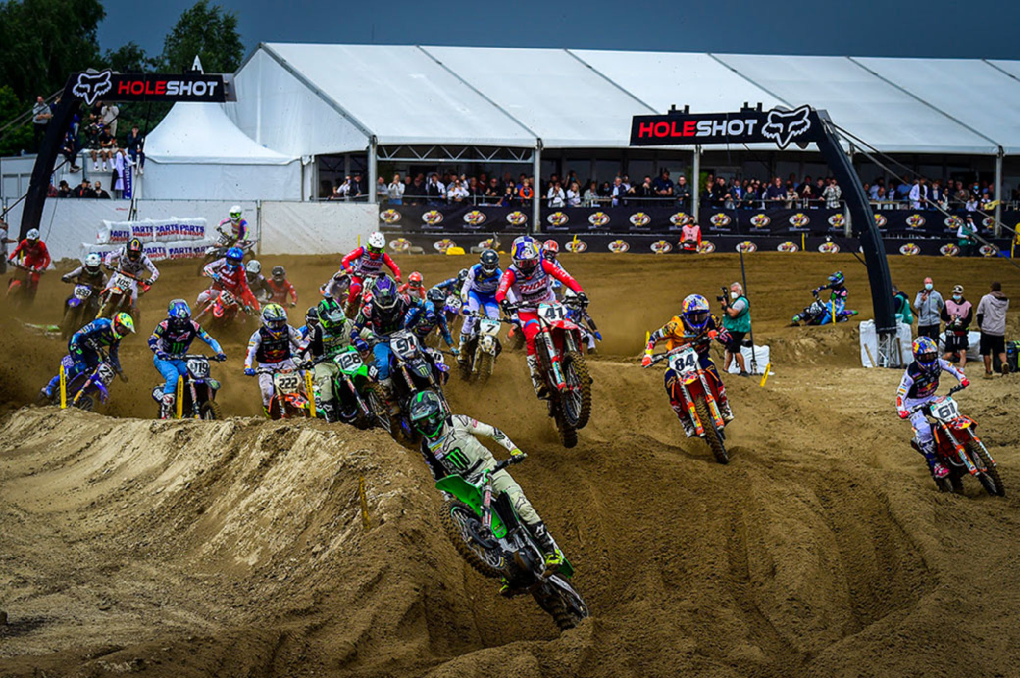 Deep sand of Lommel ready to test the MXGP riders