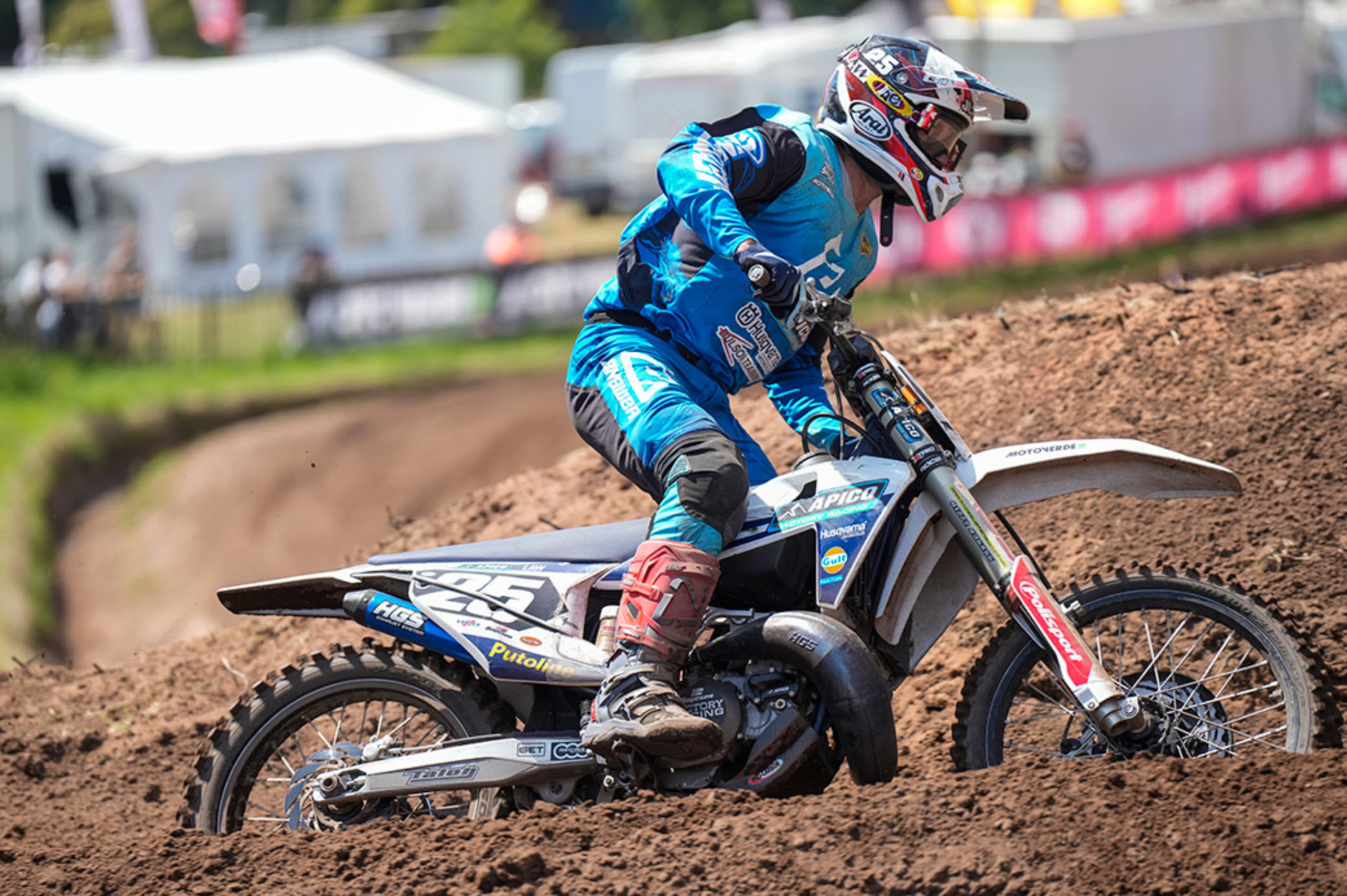 Jamie Law climbs MX Nationals podium at Hawkstone Park