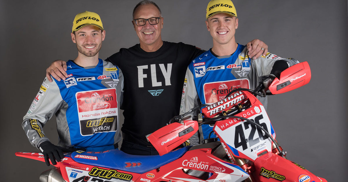 Mewse and Gilbert sign with Crendon Fastrack Honda for 2023